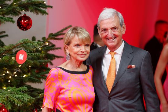 Uschi Glas L Dieter Hermann Arrive Editorial Stock Photo - Stock Image ...