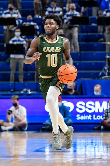 Uab Blazers Guard Jordan Walker 10 Editorial Stock Photo - Stock Image ...