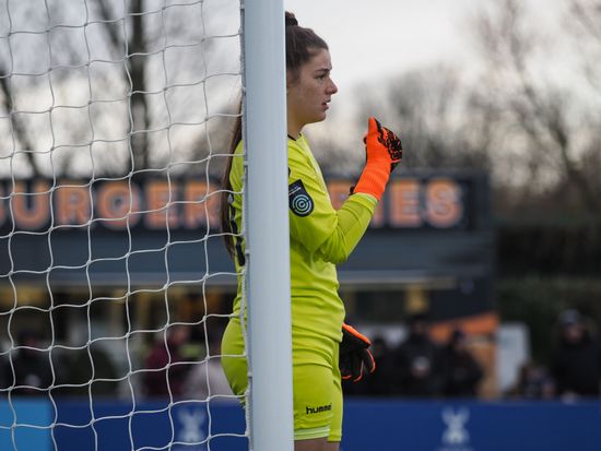 Goalkeeper Brooke Mackain 30 Durham Organises Editorial Stock Photo ...