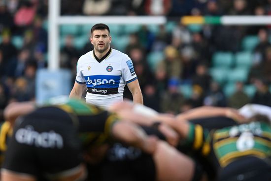 Will Muir Bath Rugby Watches Scrum Editorial Stock Photo - Stock Image ...