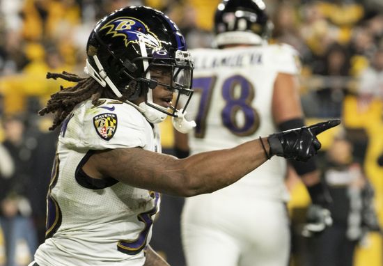 Baltimore Ravens Running Back Devonta Freeman Editorial Stock Photo ...