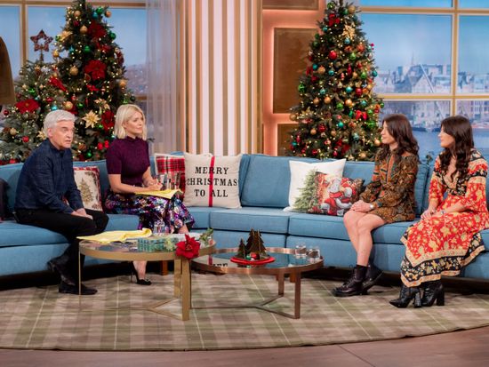 Phillip Schofield Holly Willoughby Melissa Laurie Editorial Stock Photo ...