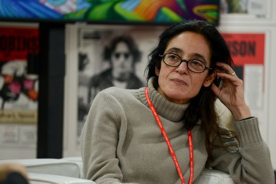 Michela Marzano Philosopher Author Editorial Stock Photo - Stock Image ...