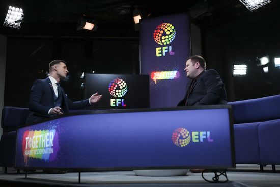 Sky Sports Presenter Mark Mcadam Talks Editorial Stock Photo - Stock ...