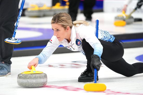 Vicky Persinger Usa Mixed Doubles Round Editorial Stock Photo - Stock ...