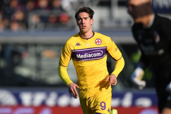 Dusan Vlahovic Fiorentina Editorial Stock Photo - Stock Image ...