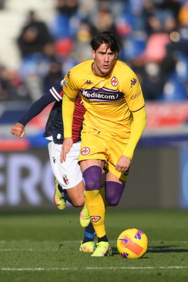 Dusan Vlahovic Fiorentina Editorial Stock Photo - Stock Image ...