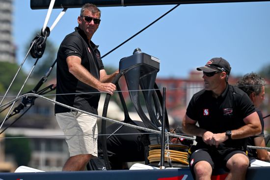 Scallywag Skipper David Witt L Helm Editorial Stock Photo - Stock Image ...