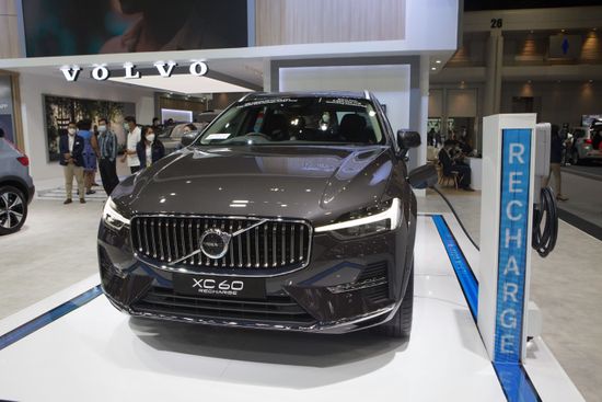 Dec 3 2021 Volvo Cars Booth Editorial Stock Photo - Stock Image ...