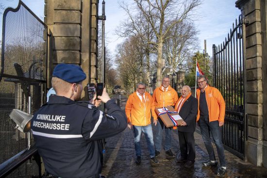 Members Orange Association Katwijk Aan Zee Editorial Stock Photo ...