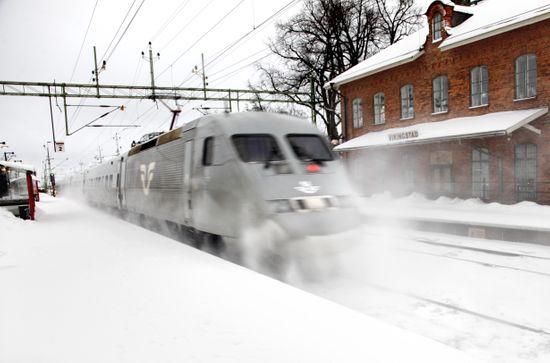 Sjs Train Sj 2000 X2000 On Editorial Stock Photo - Stock Image ...