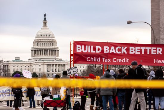 Street Blockade Demanding That Congress Pass Editorial Stock Photo ...