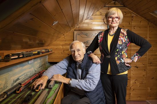 Broadcaster Historian Peter Snow Wife Ann Editorial Stock Photo - Stock ...