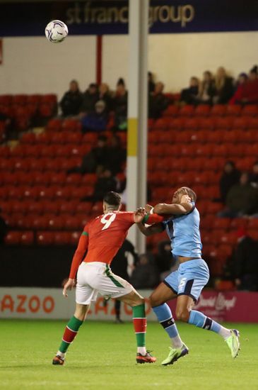 Conor Wilkinson Walsall Ludwig Francillette Crawley Editorial Stock ...