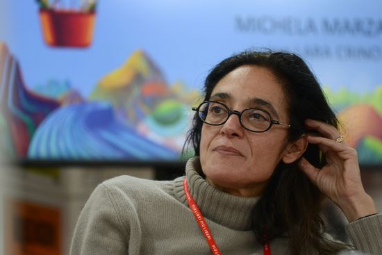 Michela Marzano Philosopher Author Editorial Stock Photo - Stock Image ...