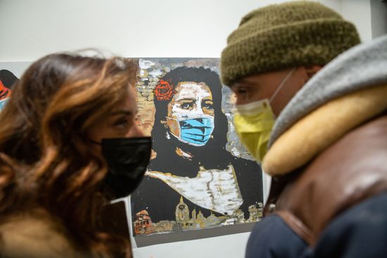 Street Artist Harry Greb During Inauguration Editorial Stock Photo ...