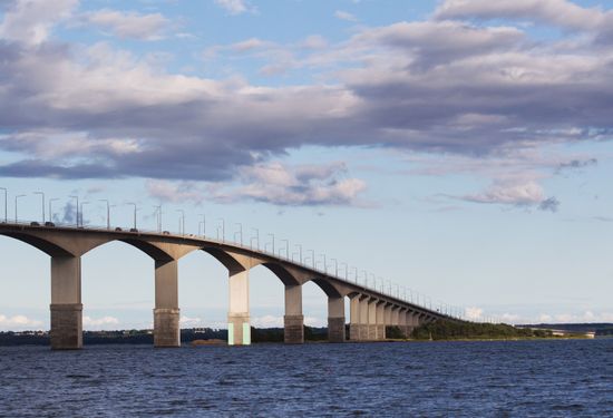Bridge Between Kalmar Editorial Stock Photo - Stock Image | Shutterstock