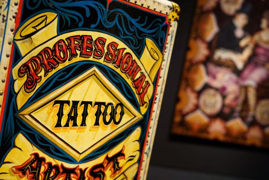 Traveling Tattoo Artists Trunk Seen During Editorial Stock Photo ...