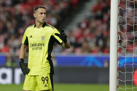 Odisseas Vlachodimos Goalkeeper Sl Benfica During Editorial Stock Photo ...