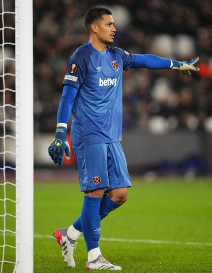 West Ham Goalkeeper Alphonse Areola Editorial Stock Photo - Stock Image ...
