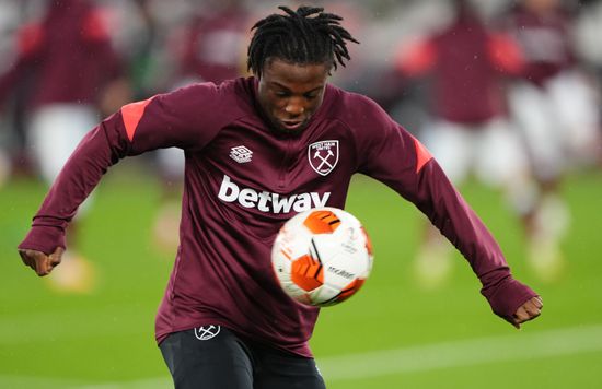 Keenan Forson West Ham Warms Editorial Stock Photo - Stock Image ...