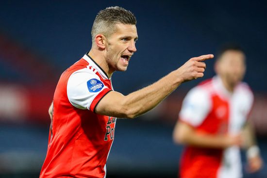 Bryan Linssen Feyenoord Celebrates 30 During Editorial Stock Photo ...