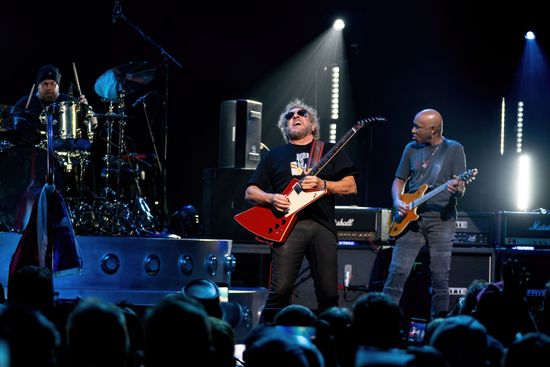 Jason Bonham Sammy Hagar Vic Johnson Editorial Stock Photo - Stock ...