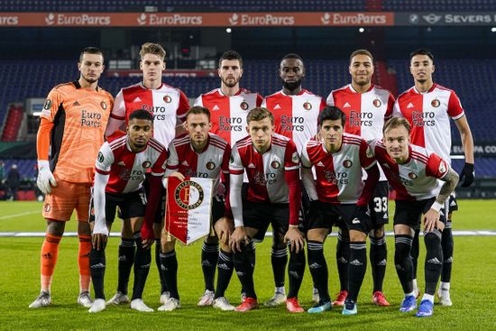 Above Lr Feyenoord Goalkeeper Justin Bijlow Editorial Stock Photo ...