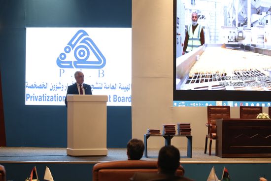 Attendee Gives Speech During Ceremony Libyan Editorial Stock Photo ...