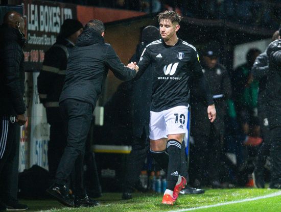 Marco Silva Manager Fulham Tom Cairney Editorial Stock Photo - Stock ...