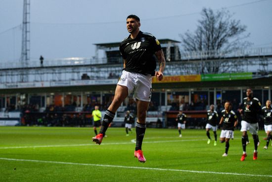 Aleksandar Mitrovic Fulham Scores Celebrates 01 Editorial Stock Photo ...