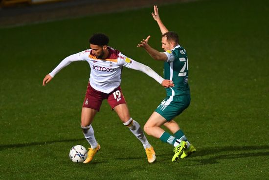 Lee Angol Bradford City Robert Milsom Editorial Stock Photo - Stock ...