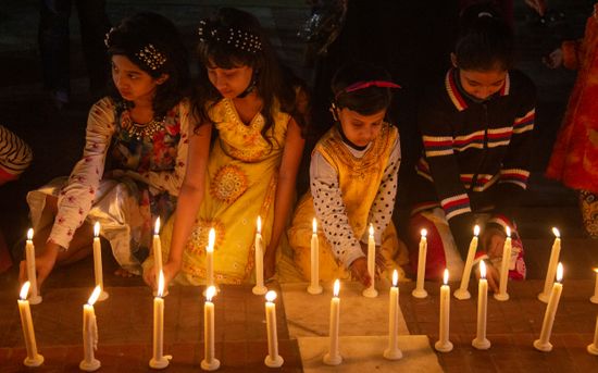 Members Naripokkho Womens Organization Light Candles Editorial Stock ...