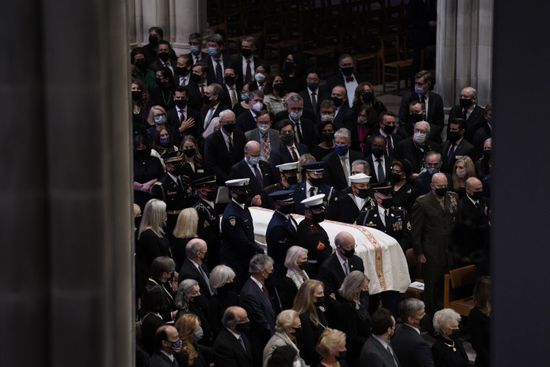 Coffin Late Senator Robert Dole Memorial Editorial Stock Photo - Stock ...