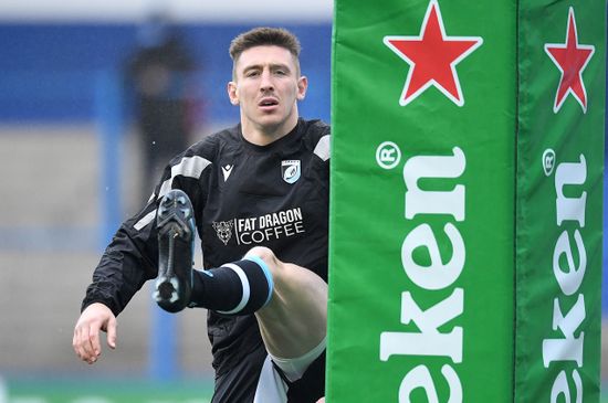 Josh Adams Cardiff During Warm Editorial Stock Photo - Stock Image ...