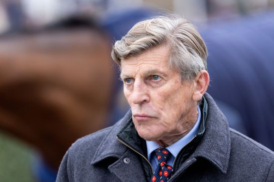 Brough Scott British Horse Racing Journalist Editorial Stock Photo ...