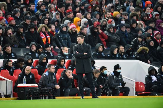 Aston Villa Manager Steven Gerrard During Editorial Stock Photo - Stock ...