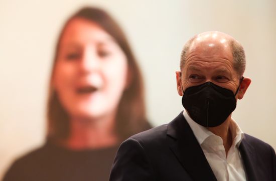 German Federal Chancellor Olaf Scholz Attends Editorial Stock Photo ...
