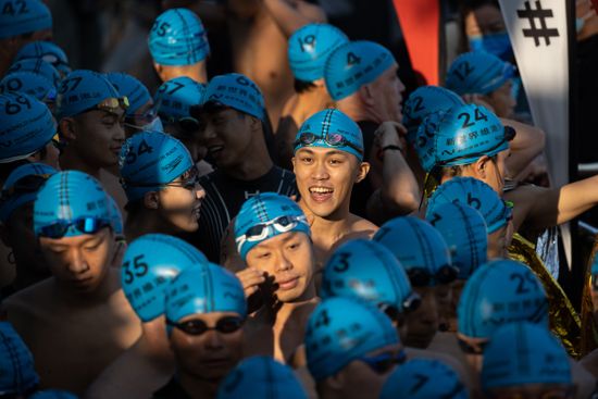 Competitors Wait Near Start Line New Editorial Stock Photo - Stock ...