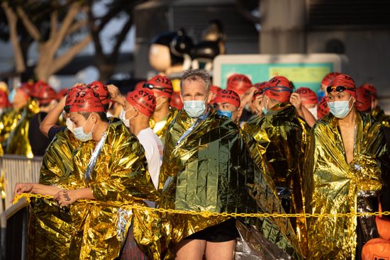 Competitors Wait Near Start Line New Editorial Stock Photo - Stock ...