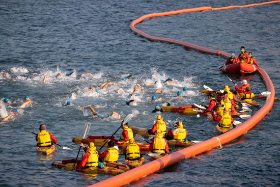 Competitors Take Part New World Harbour Editorial Stock Photo - Stock ...