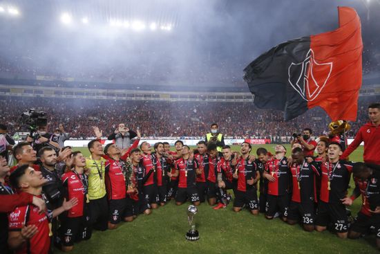 Atlas Players Celebrate After Team Crowned Editorial Stock Photo ...