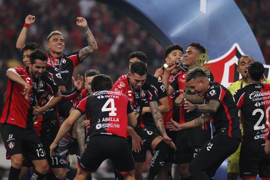 Atlas Players Celebrate Their Teams Victory Editorial Stock Photo ...