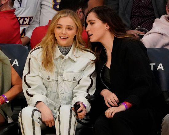 Chloe Grace Moretz Friend Watch Orlando Editorial Stock Photo - Stock ...