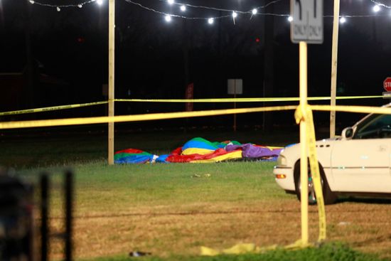 Haunting Image Deflated Bouncy House Behind Editorial Stock Photo ...