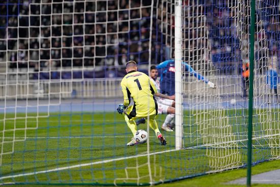 Gaetan Laura Paris Fc Puts His Editorial Stock Photo - Stock Image ...