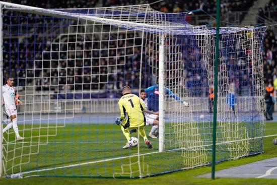 Gaetan Laura Paris Fc Puts His Editorial Stock Photo - Stock Image ...