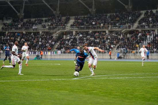 Gaetan Laura Paris Fc Takes On Editorial Stock Photo - Stock Image ...
