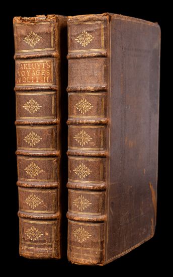 Pair 422 Year Old Exploration Books Editorial Stock Photo - Stock Image ...