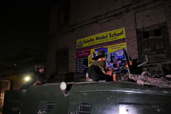 Indian Troopers Arrive After Suspected Militants Editorial Stock Photo ...